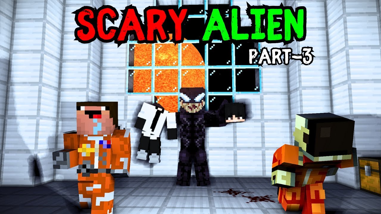 SCARY ALIEN Minecraft Haunted Carnival PART-3 - Minecraft videos
