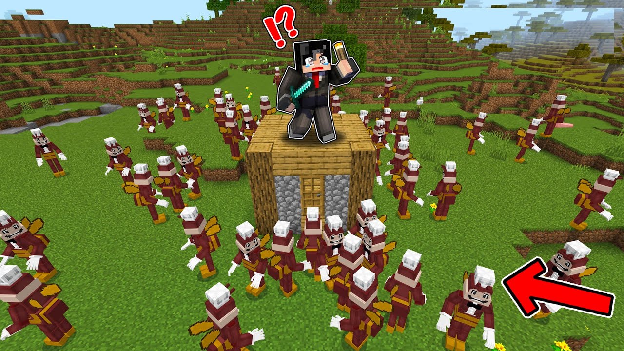 SURROUNDED By Mutant Evil Jollibee in Minecraft! (Tagalog) - Minecraft ...