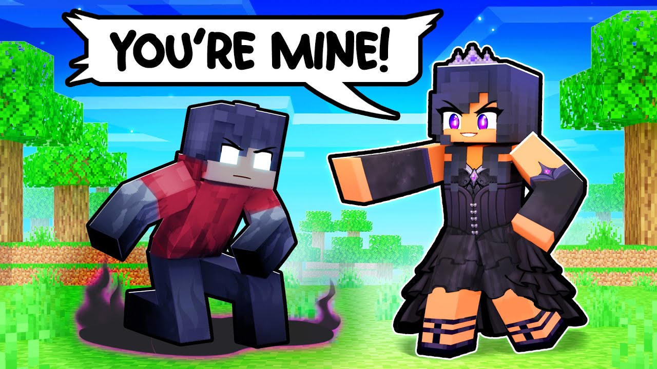 Taking OVER Minecraft as the DARK PRINCESS! - Minecraft videos