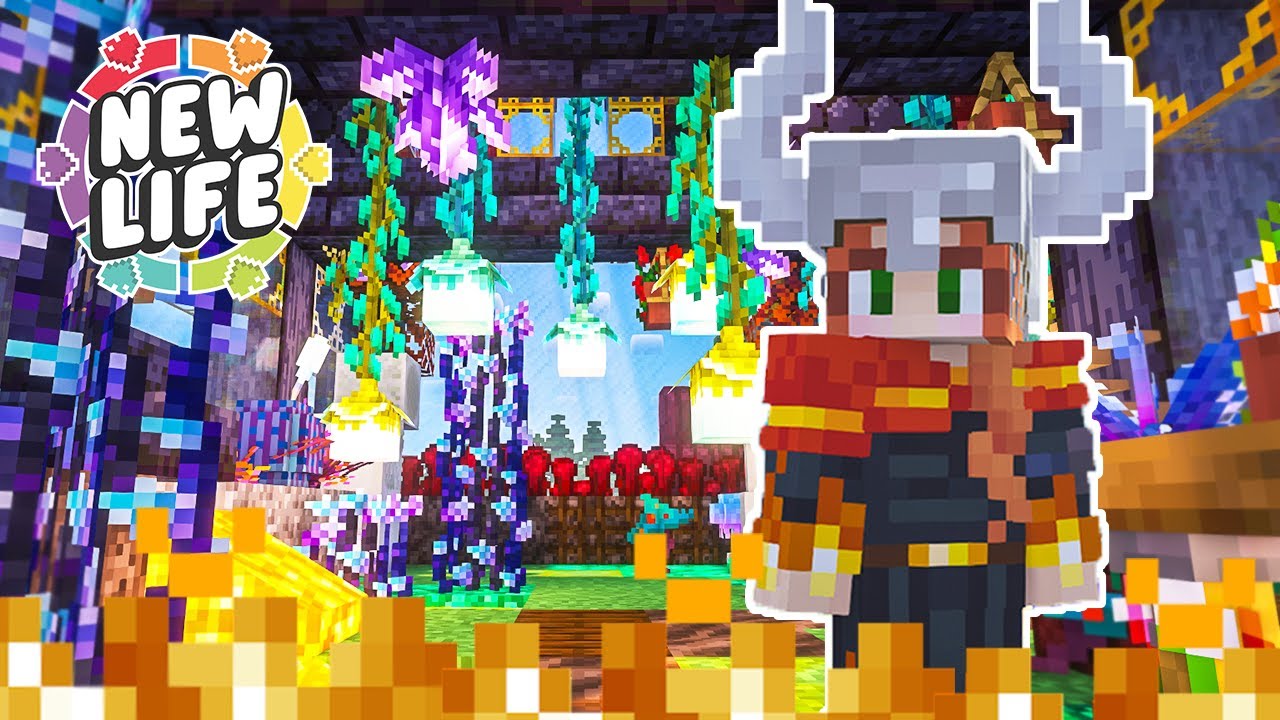 The HOTTEST Minecraft Base! New Life SMP #4 - Minecraft videos