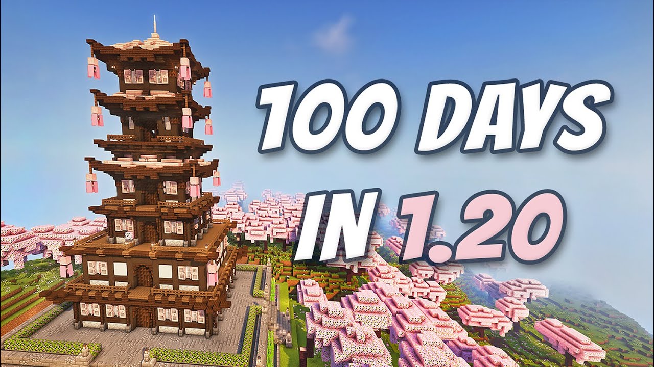 100 Days in 1.20 Minecraft Hardcore: My BEST Start Ever - Minecraft videos