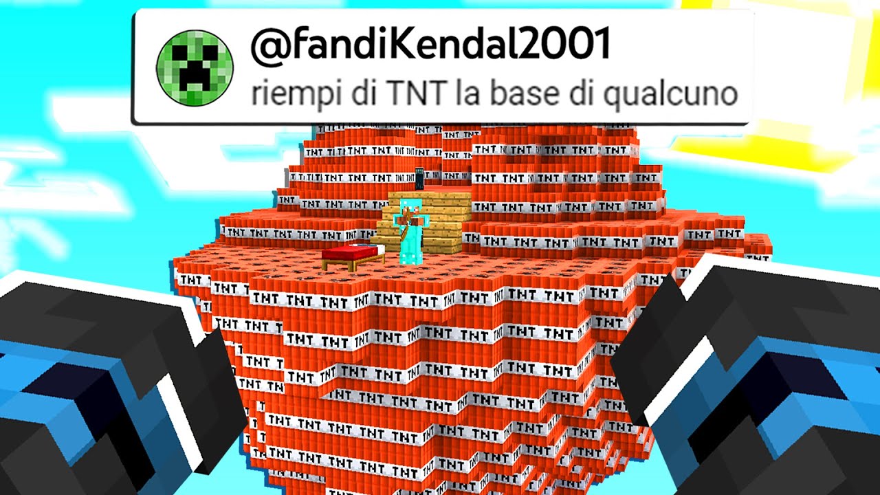 5 SCHERZI NELLE BEDWARS IN CREATIVA - MINECRAFT ITA - Minecraft videos