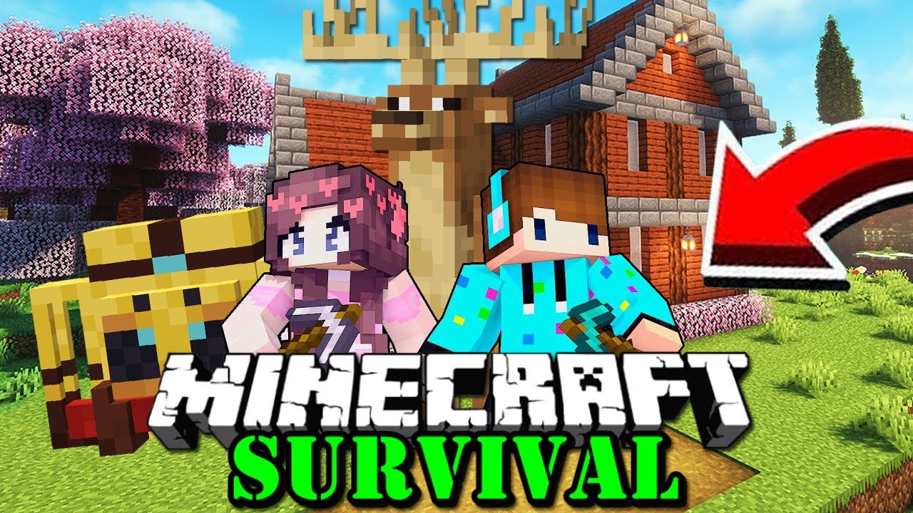 AKHIRNYA RUMAH BARU DAN RANSEL BARU YANG BERACUN !! Minecraft Survival ...