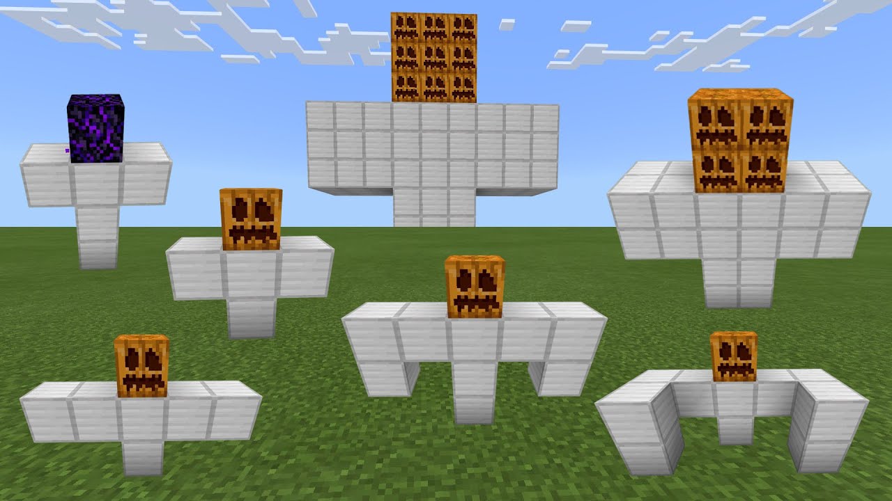 All Iron Golems Combined - Minecraft videos