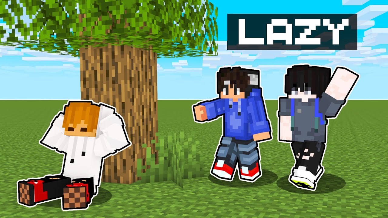 Ceegee is LAZY in Minecraft - Minecraft videos