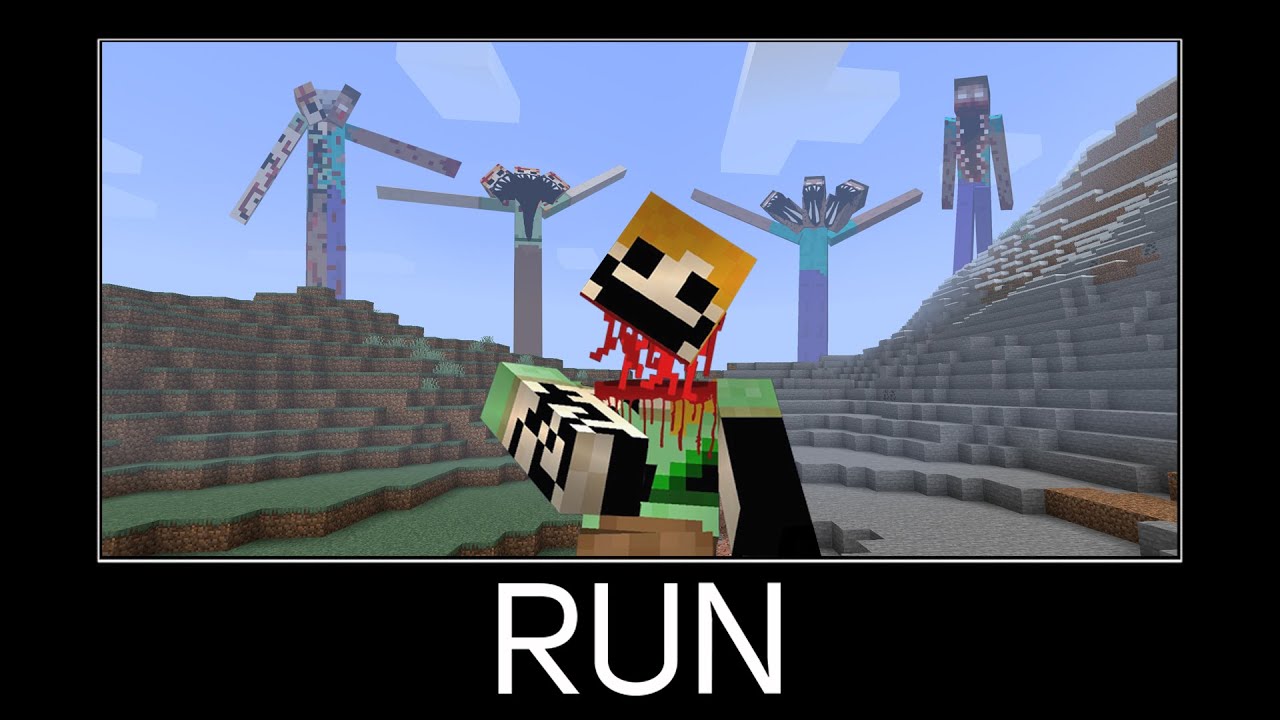 Compilation Scary Moments part 10 - Wait What meme in minecraft ...