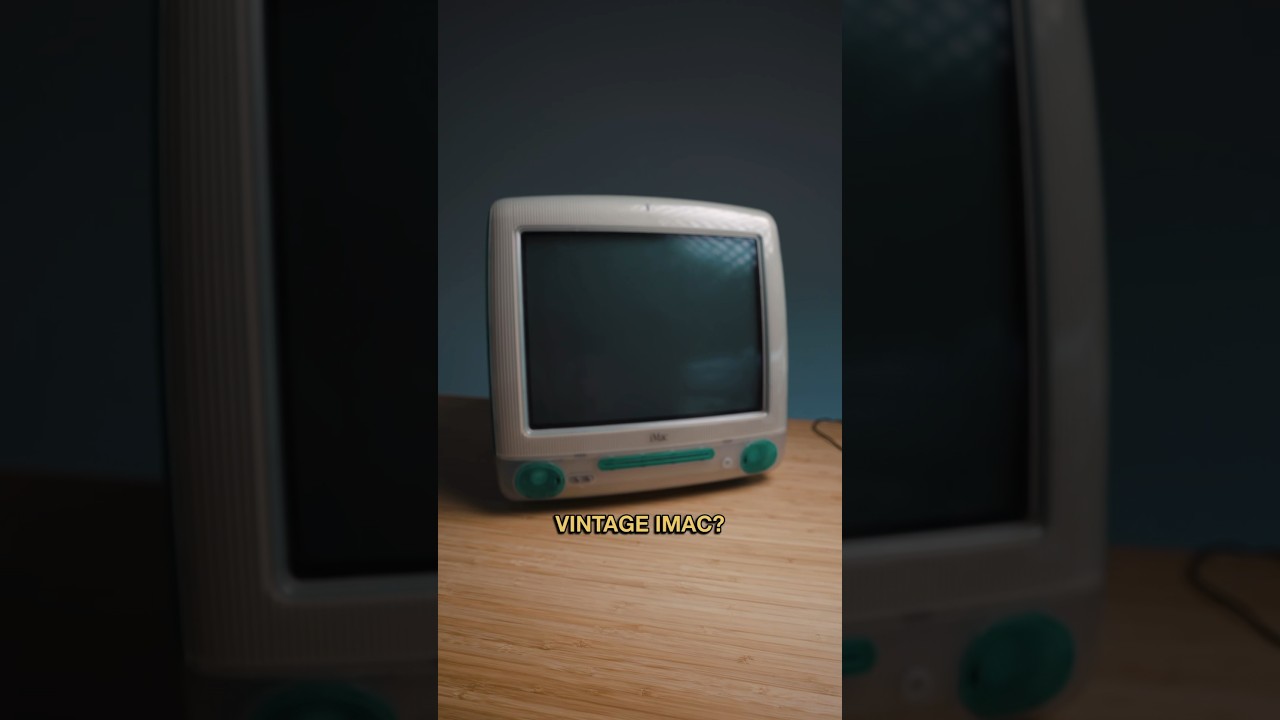 Do I keep this 24 year old iMac? #apple #minecraft - Minecraft videos