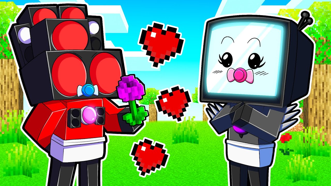 HOW I MET TV WOMAN in Minecraft! - Minecraft videos