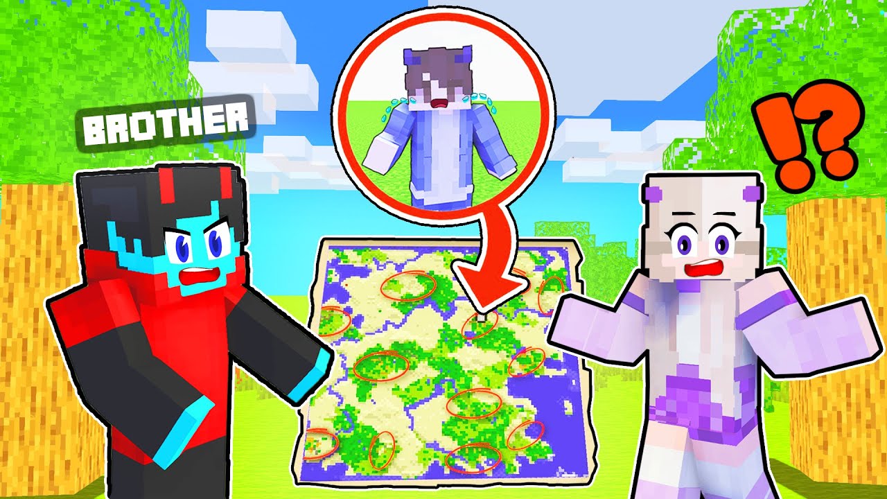 I Met My BROTHER In Minecraft! - Minecraft videos