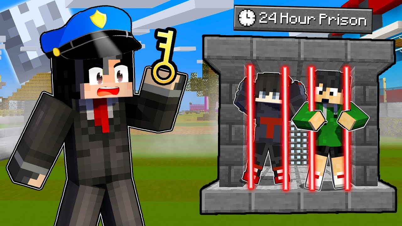 I TRAPPED my Friends in a 24 HOUR PRISON in Minecraft! (Tagalog ...