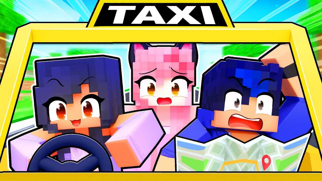Just a NORMAL Minecraft TAXI... - Minecraft videos