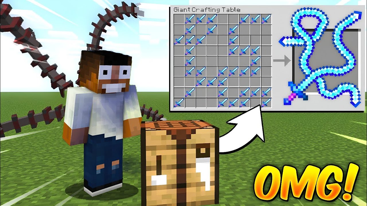 Minecraft, But Crafts are EXTREME || Minecraft Mods || Minecraft ...