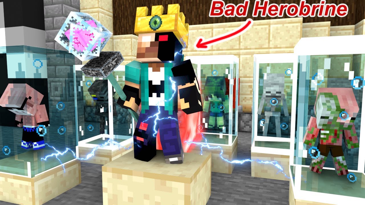 Monster School : Baby Zombie Rescues All Babies - Bad Herobrine ...