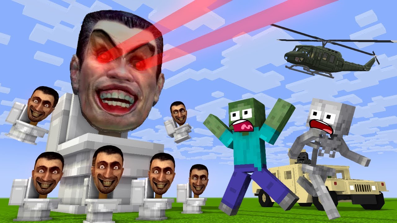 Monster School : SKIBIDI TOILET APOCALYPSE - Minecraft Animation ...