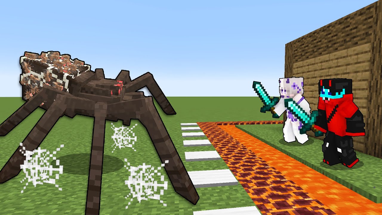 Mutant Spider VS The Most Secure House | Minecraft - Minecraft videos Mutant Spider VS The Most Secure House | Minecraft - Minecraft videos