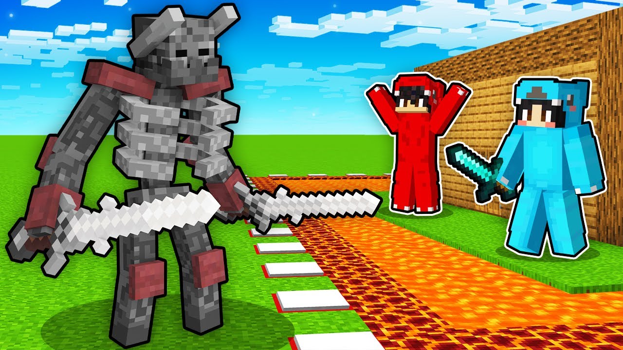 Mutant Wither Skeleton VS The Most Secure Minecraft House - Minecraft ...