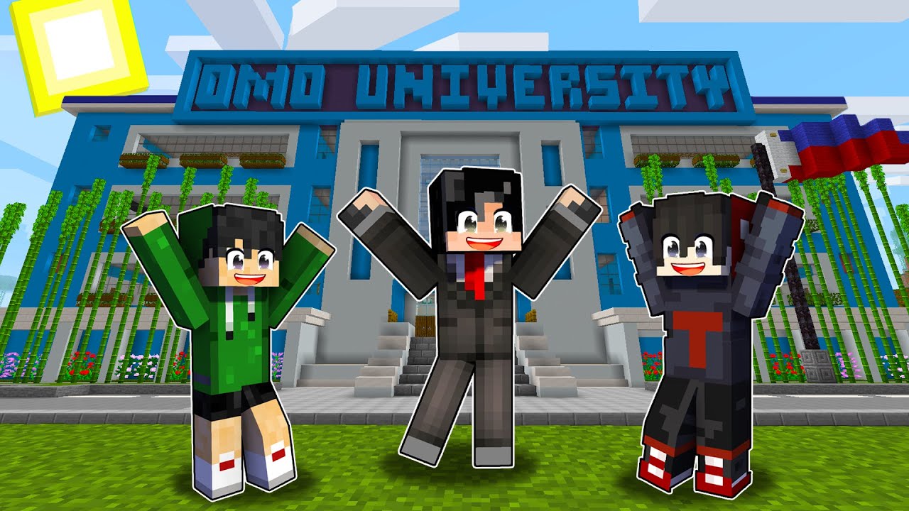 Nag-ARAL Kami sa OMO CITY sa Minecraft! - Minecraft videos