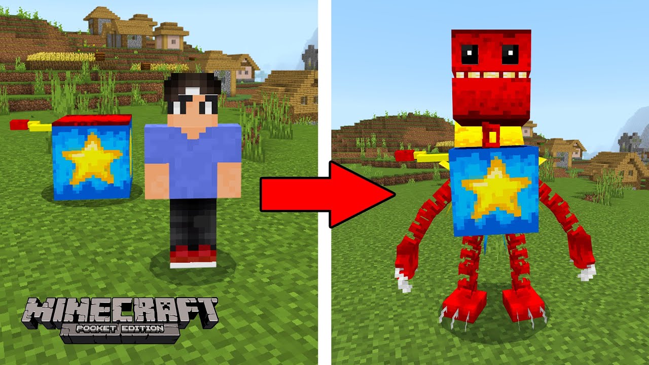 Naging si BOXY BOO ako sa Minecraft PE - Minecraft videos