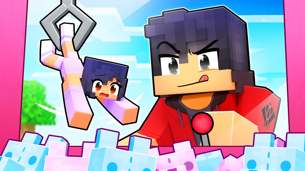 STUCK inside a CLAW MACHINE in Minecraft! - Minecraft videos