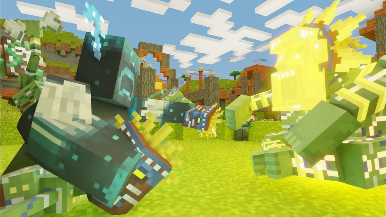 Warden vs Barako (Minecraft Animation) - Minecraft videos