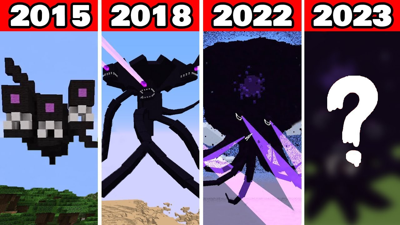 Wither Storm Evolution 2015 2023 In Minecraft Minecraft Videos