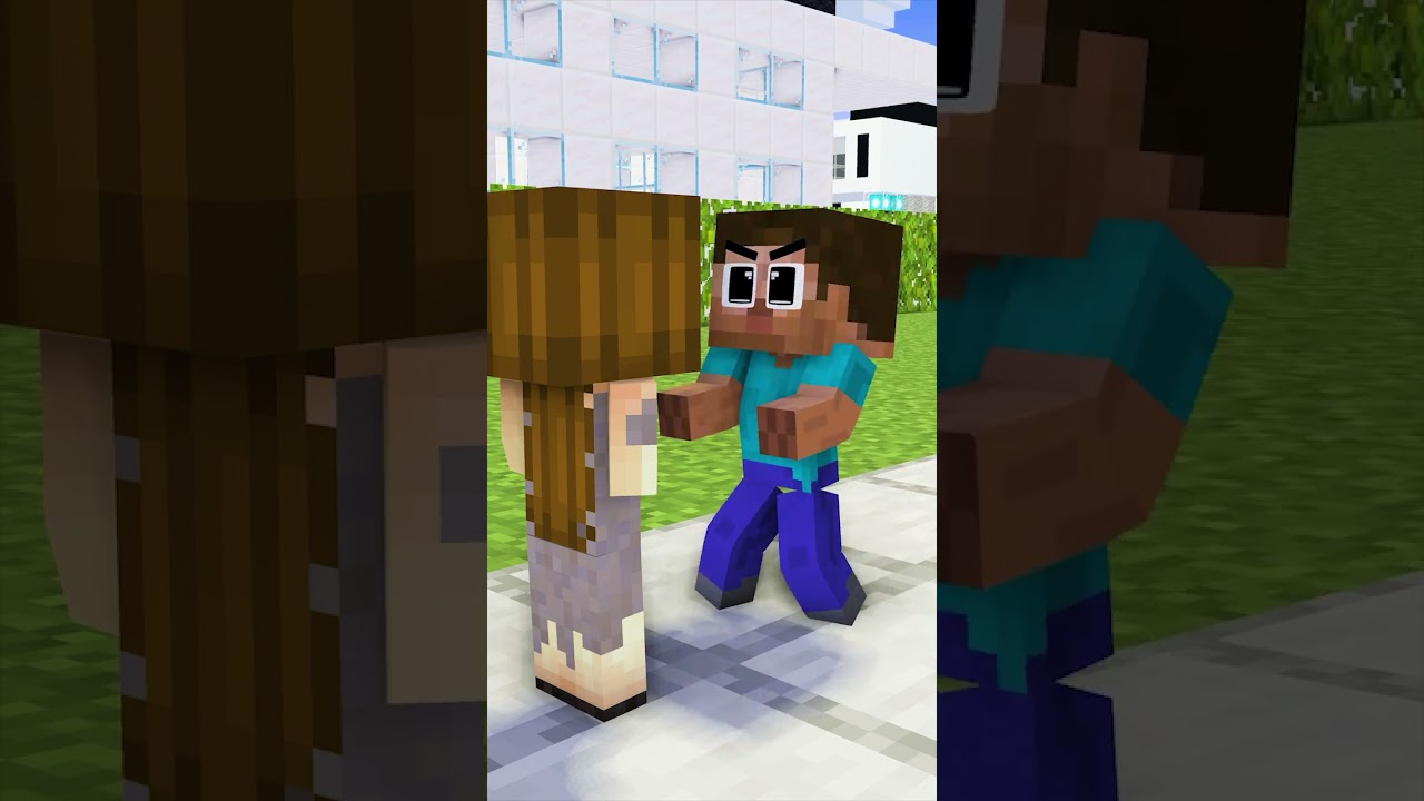 Do you like Baby Zombie or Baby Herobrine 2 ? - Monster School Minecraft Animation #shorts ...