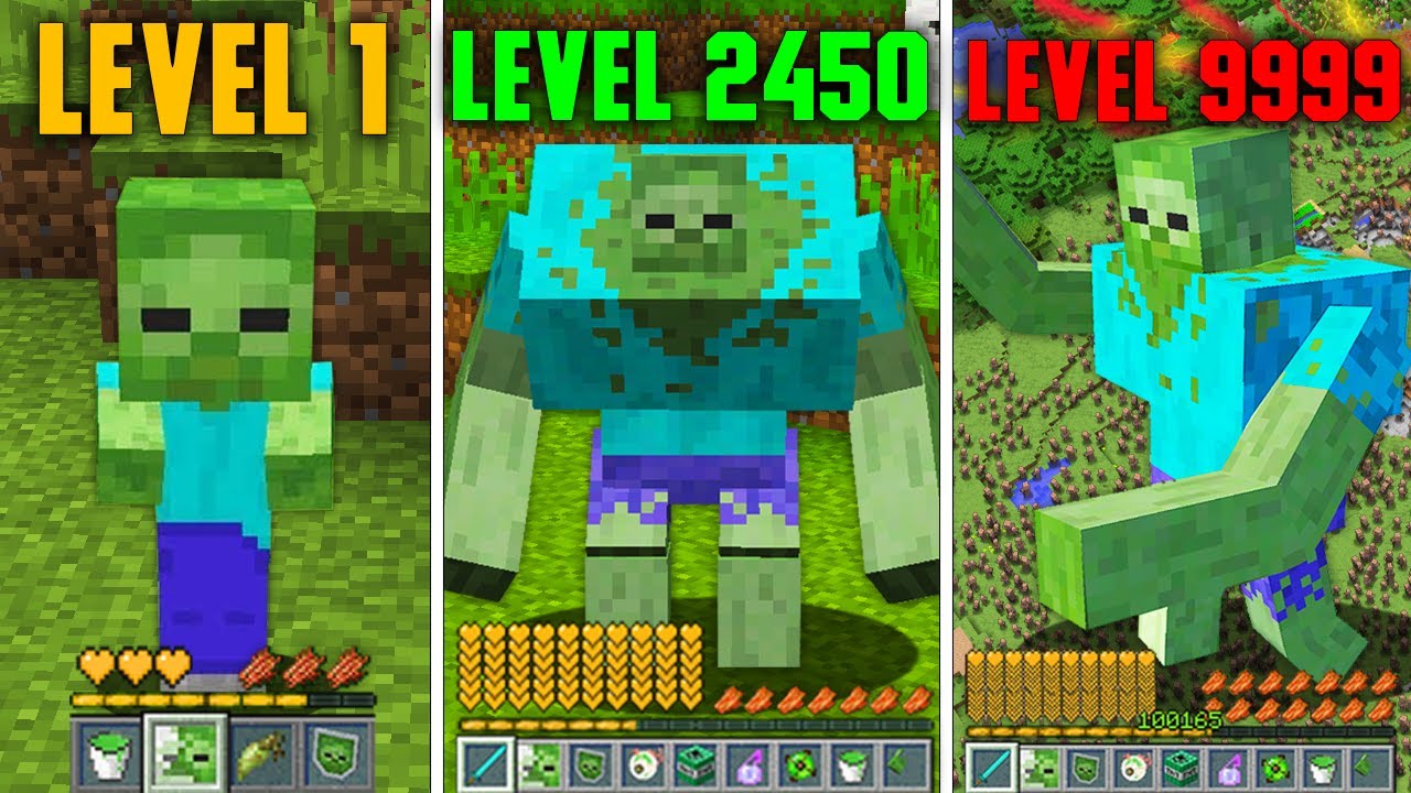 HOW TO UPGRADE ZOMBIE FROM LEVEL 1 TO LEVEL 2450 TO LEVEL 9999 IN ...