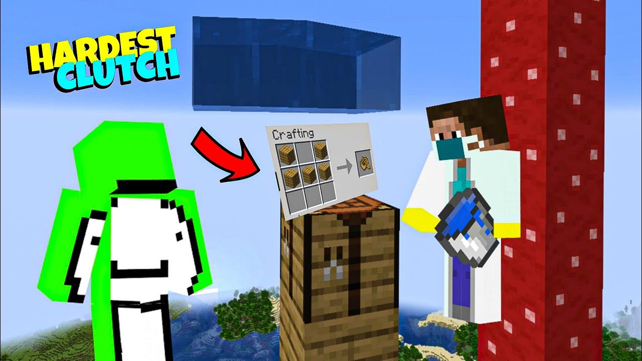 Hardest *Clutchs* Possible In Minecraft.... - Minecraft videos