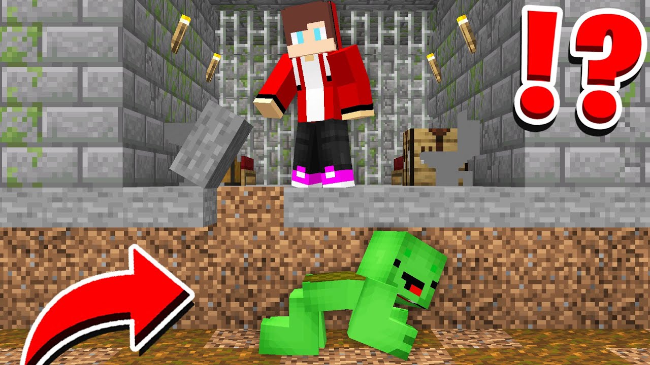 How JJ And Mikey ESCAPED From TREE PRISON in Minecraft? Maizen - Minecraft videos