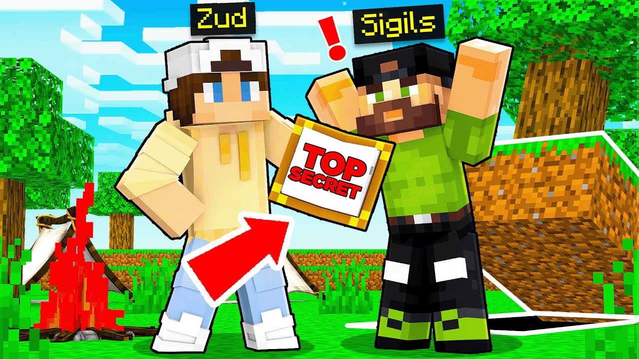 I Found Out His Secrets in Camp Minecraft... - Minecraft videos