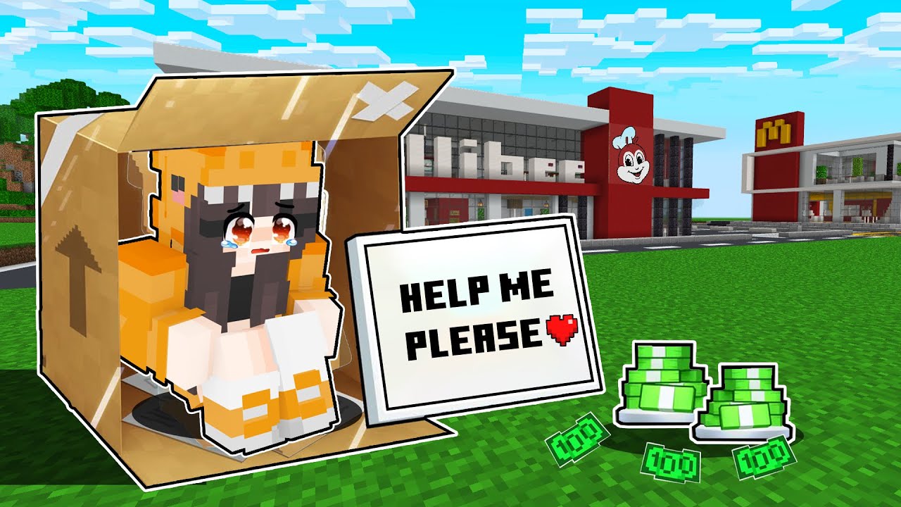 I became POOR in Minecraft - Minecraft videos