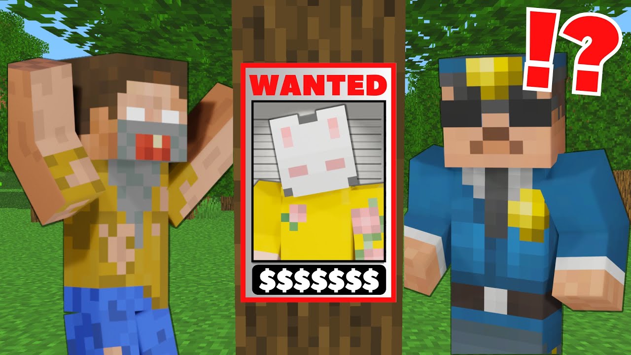 Melvsyy Is WANTED In Minecraft! - Minecraft videos