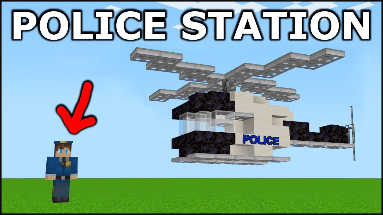 Minecraft: 20+ Police Build Hacks! - Minecraft videos