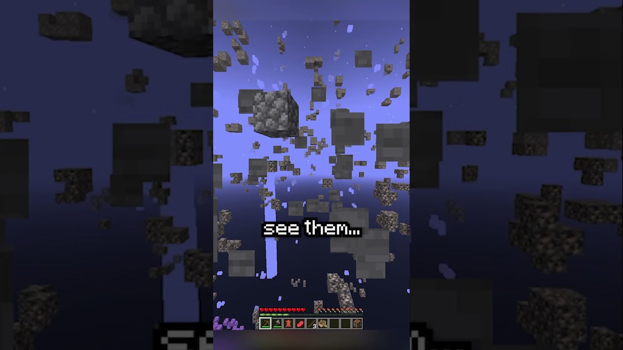 Minecraft, But Any Color I See Gets Removed... - Minecraft videos