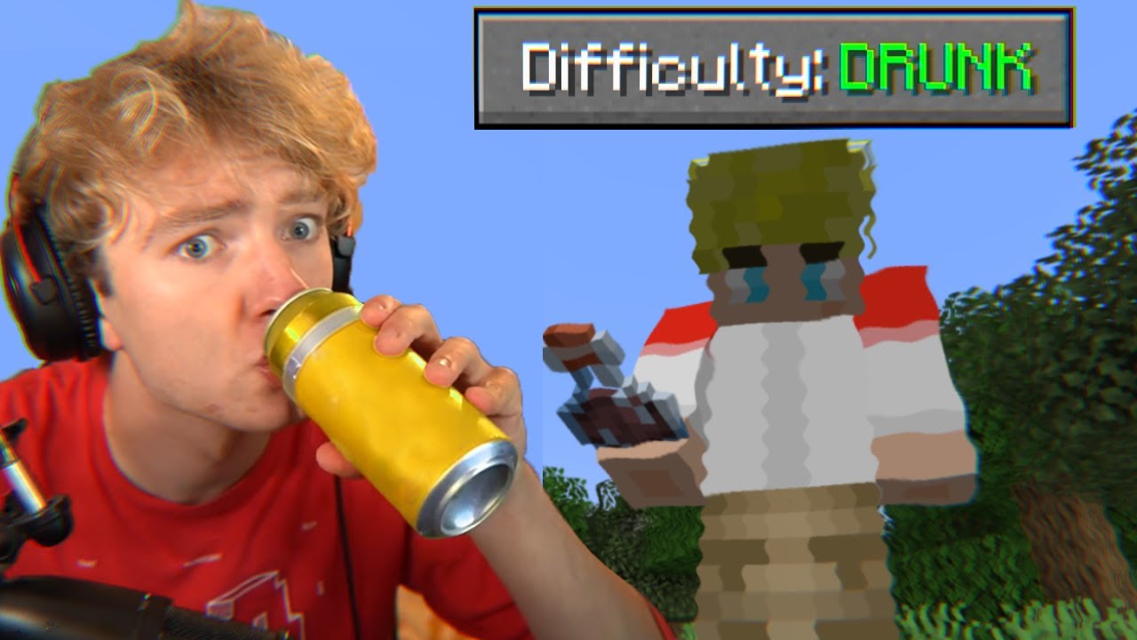 Minecraft, But I'm Drunk - Minecraft videos