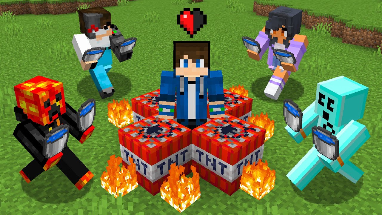 Minecraft, But If You DIE my Friends Lose... - Minecraft videos