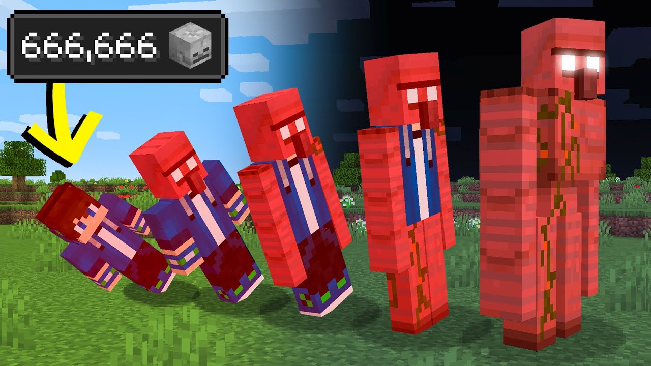 Minecraft, But Your Deaths = SCARY - Minecraft videos