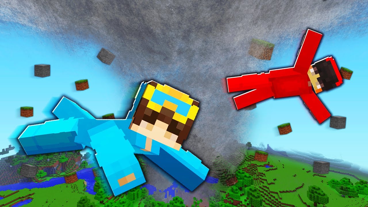 Minecraft: EPIC TORNADO MOD (REAL-LIFE DISASTERS!) - Minecraft videos