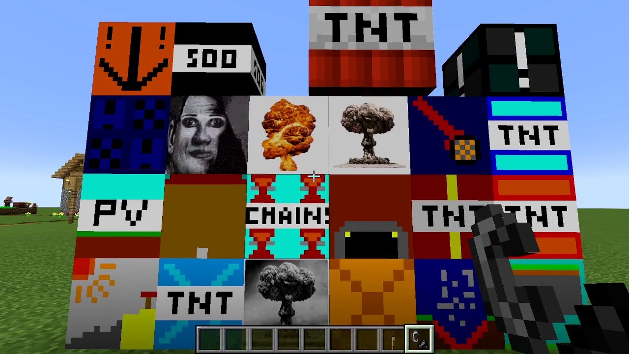Minecraft: MEGA TNT MOD All Tier 2 Tnts (22+ TNT Explosions) in one ...