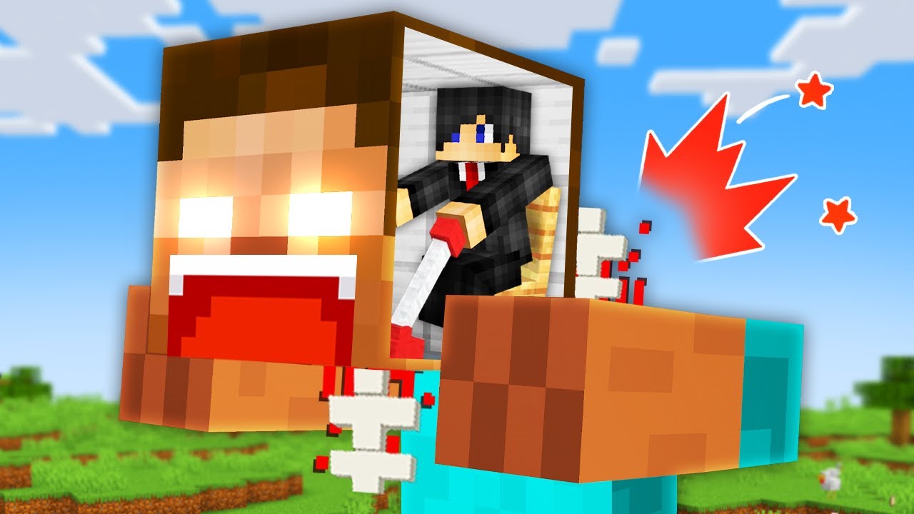 Minecraft but I MIND CONTROL my FRIENDS! - Minecraft videos