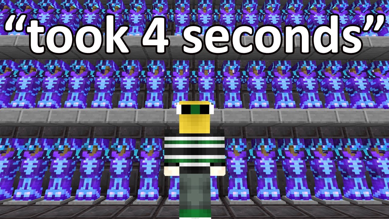 Minecraft but it's SUPER FAST - Minecraft videos