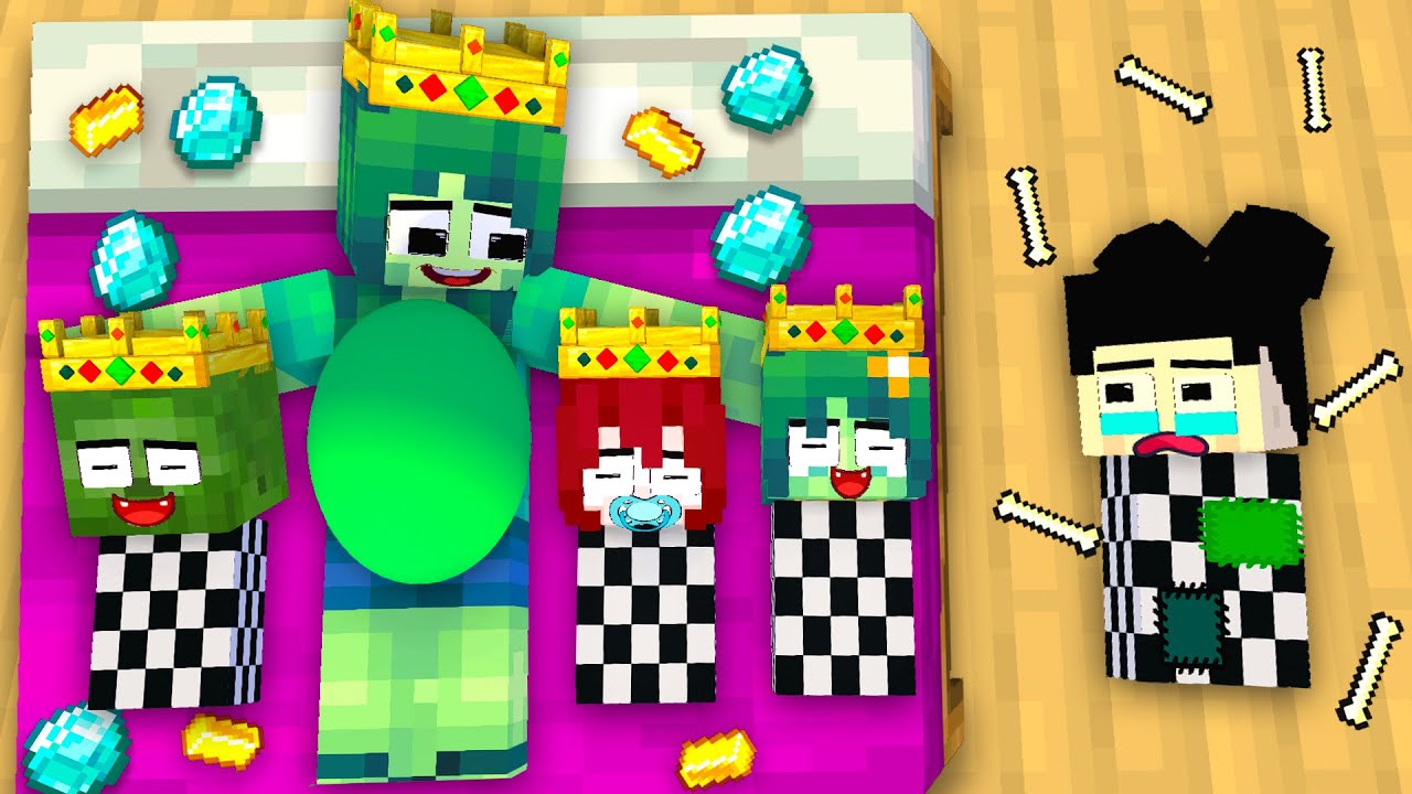 Monster School : Baby Zombie Challenge x Squid Game Doll Rich and Poor ...