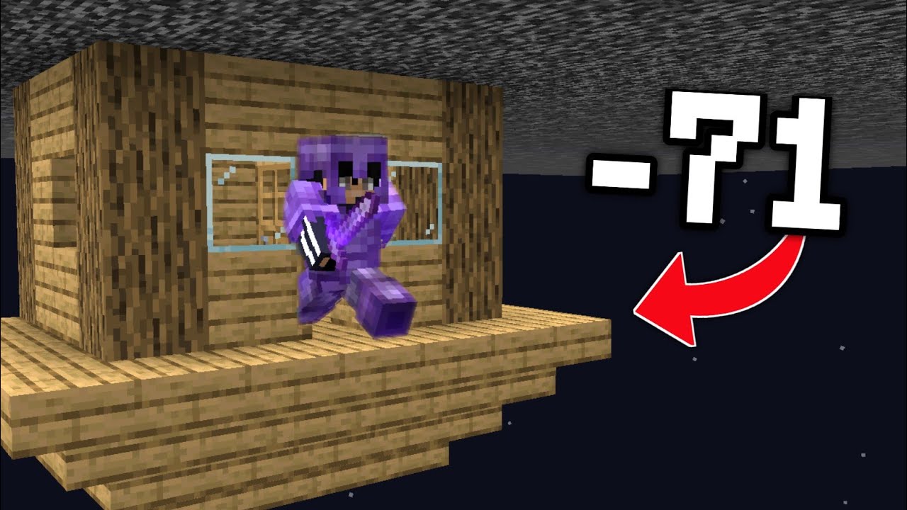 My Minecraft Base is in The Void... Here's Why - Minecraft videos