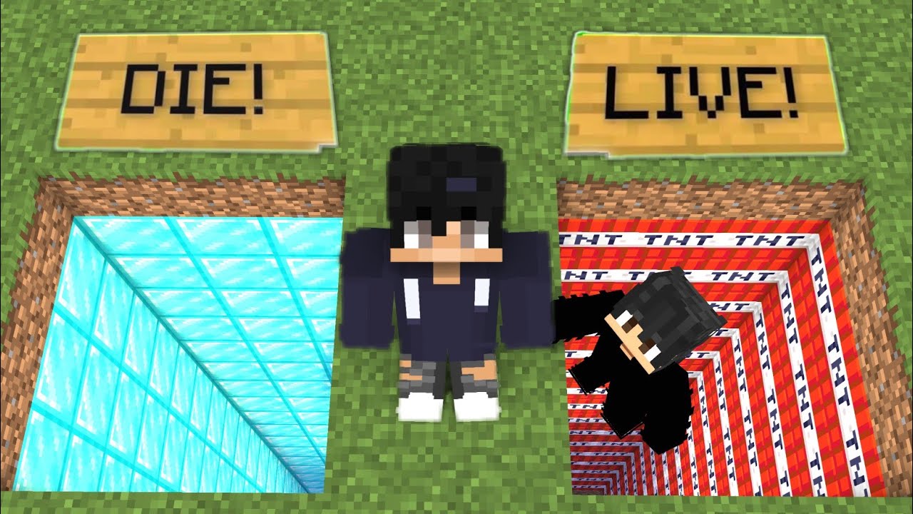 NOOB Vs PRO: DO NOT CHOOSE THE WRONG HOLE IN MINECRAFT With Ft ...