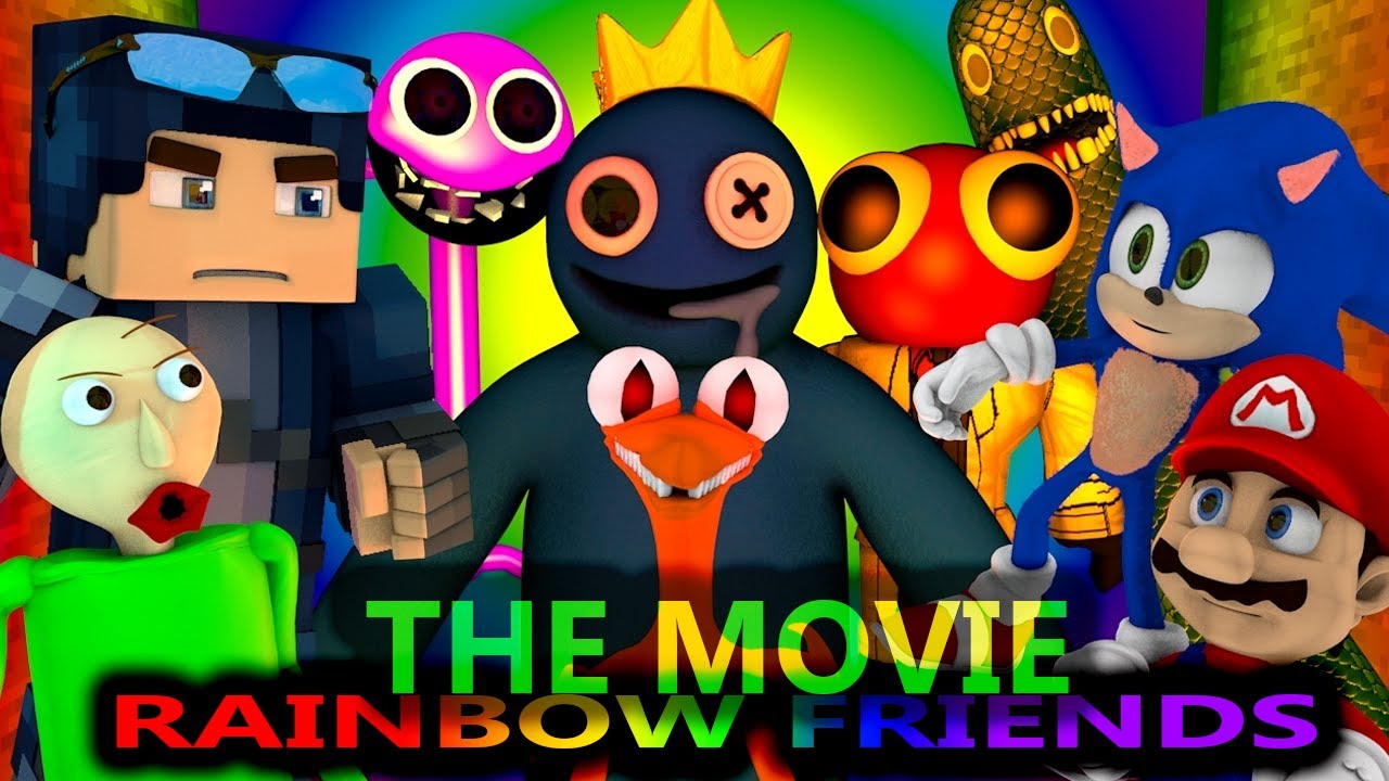 RAINBOW FRIENDS ANIMATED MOVIE Chapter 1 SONIC MARIO BALDI Roblox ...