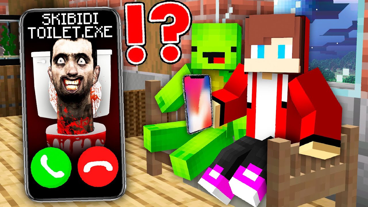 Skibidi Toilet Kidnapped Mikey and JJ in Minecraft Challenge Pranks - Maizen Mizen Mazien ...