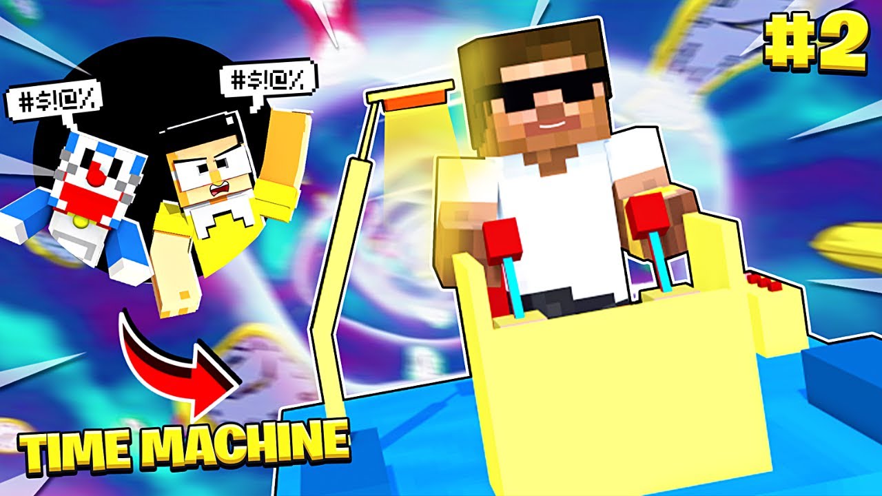 Stealing Time Machine from Doraemon House in Minecraft ..(Part -2 ...