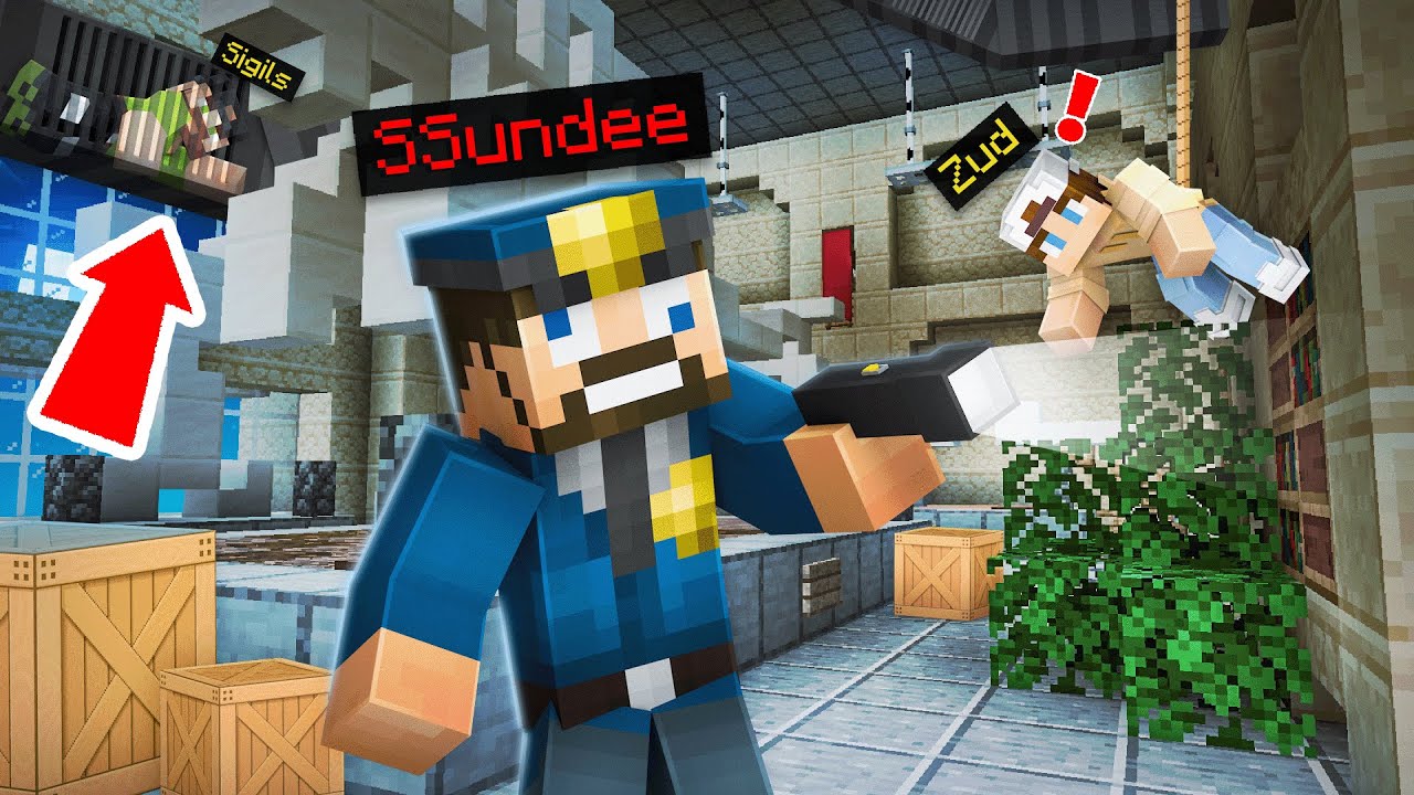 TOXIC Museum Hide and Seek in Minecraft... - Minecraft videos