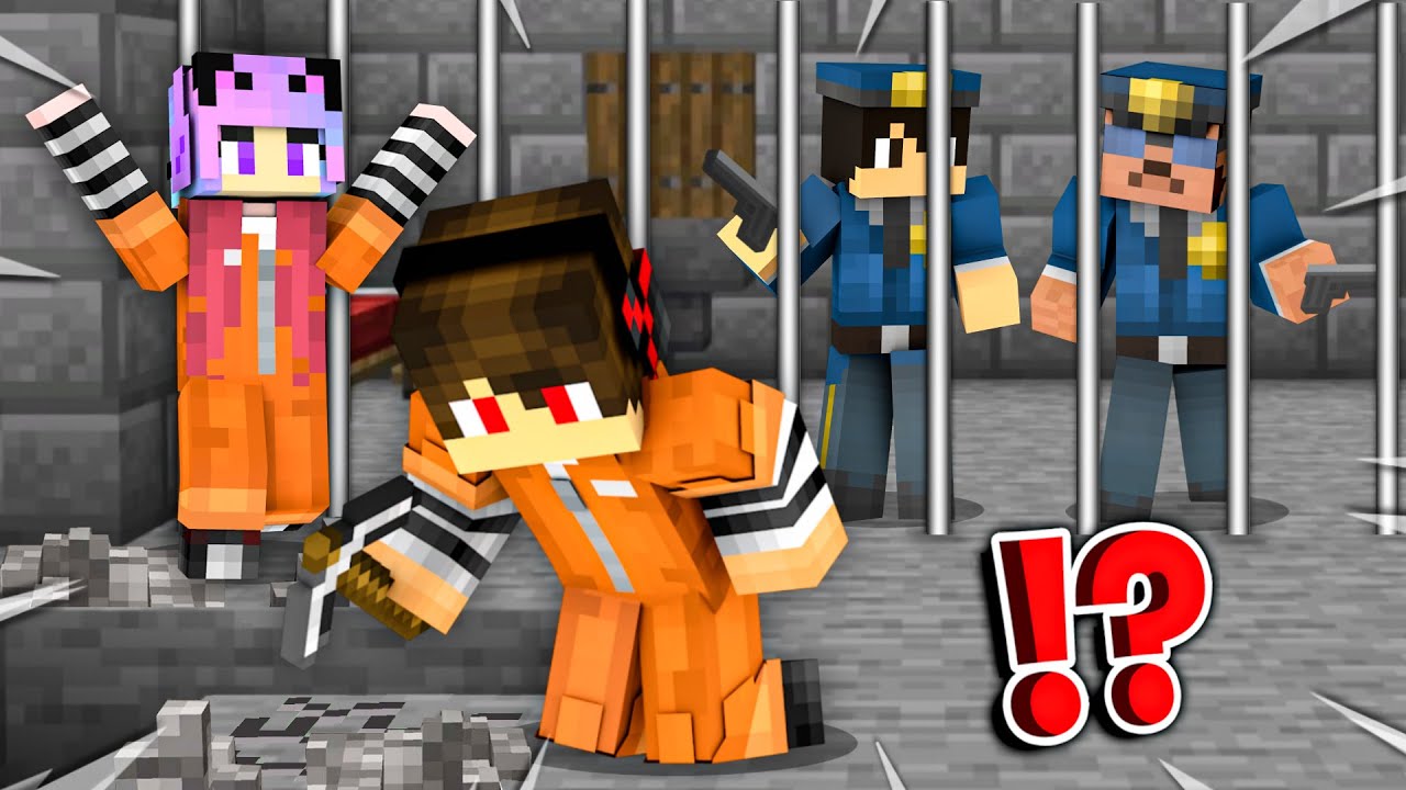 We are TRAPPED in a Impossible Prison in Minecraft! - Minecraft videos