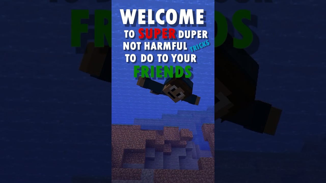 #minecraft pranks on friends - magma block - Minecraft videos